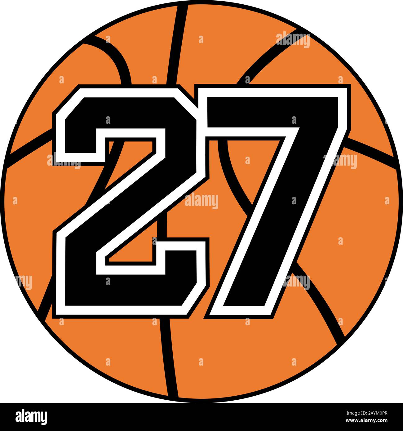 Number 27 Cut Out Stock Images & Pictures - Alamy