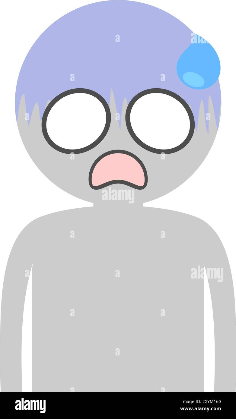 Scare face emoji hi-res stock photography and images - Alamy