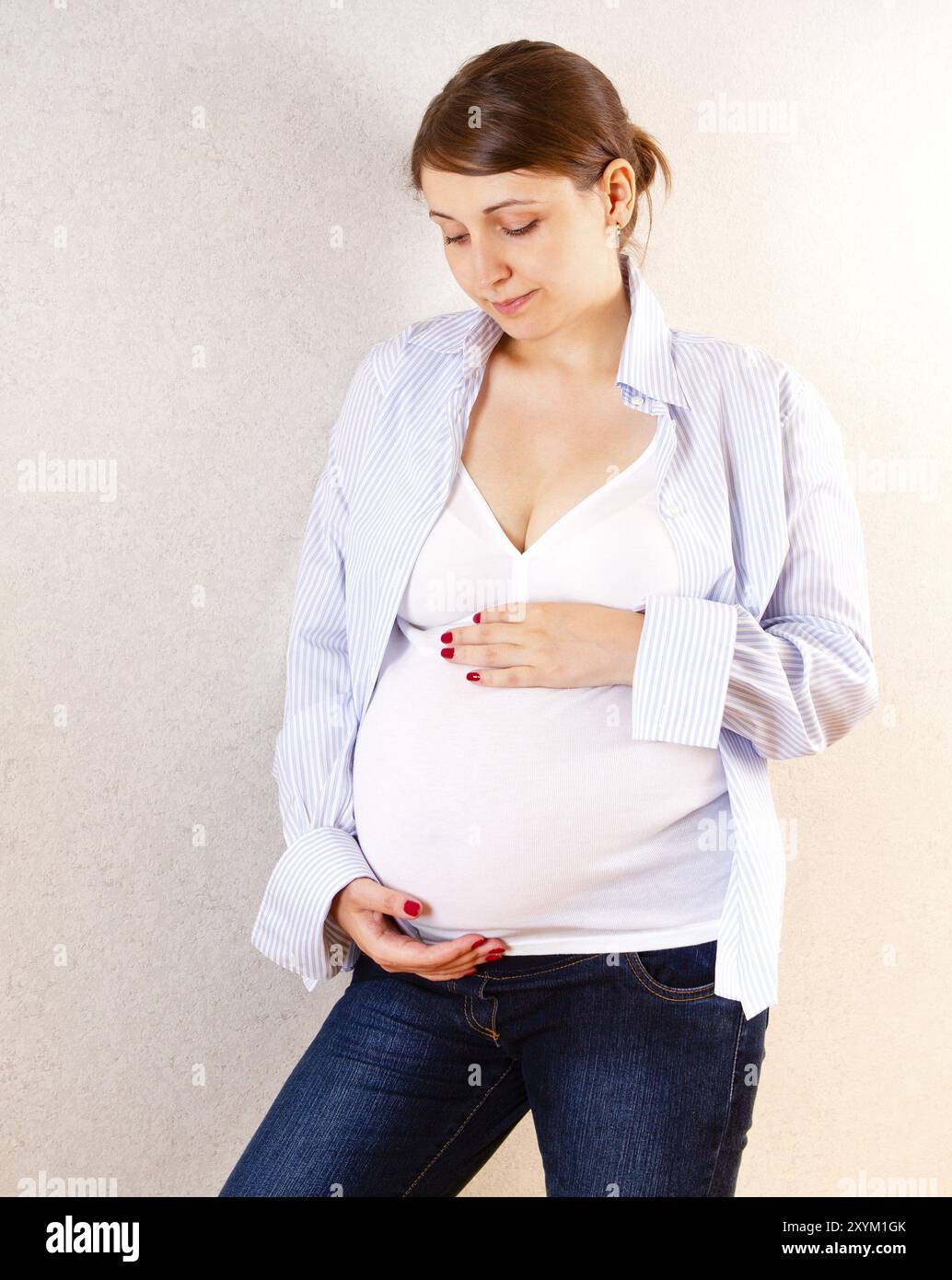 Tan coloured trousers hi-res stock photography and images - Alamy