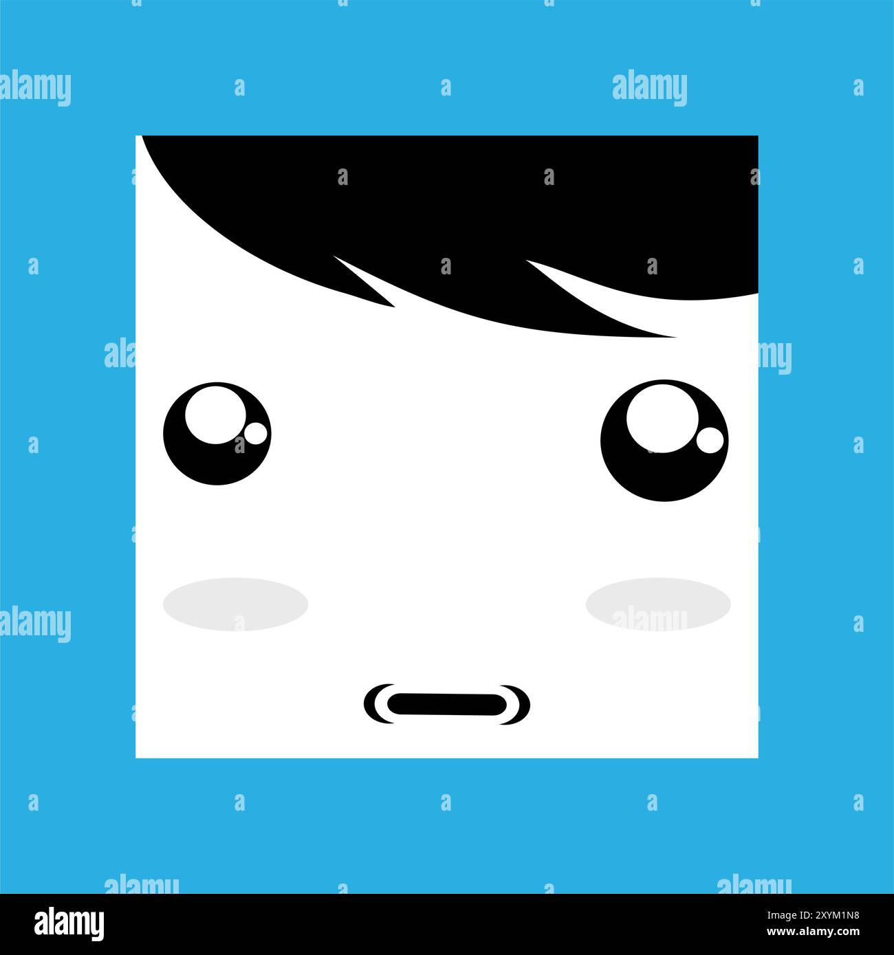 Serious emoji hi-res stock photography and images - Alamy