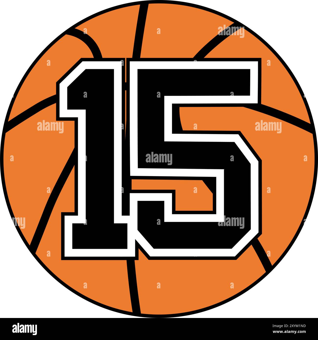 Number 15 symbol Stock Vector Images - Alamy