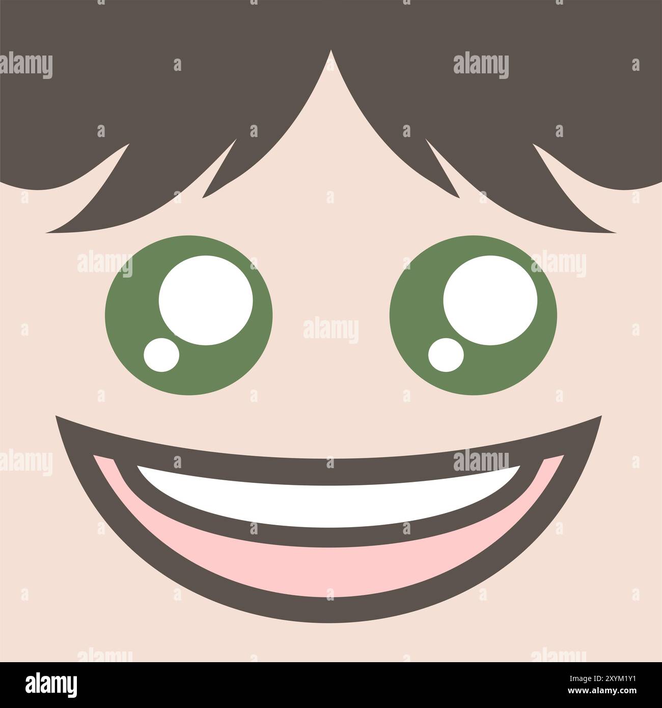 Expression of child Stock Vector Images - Alamy