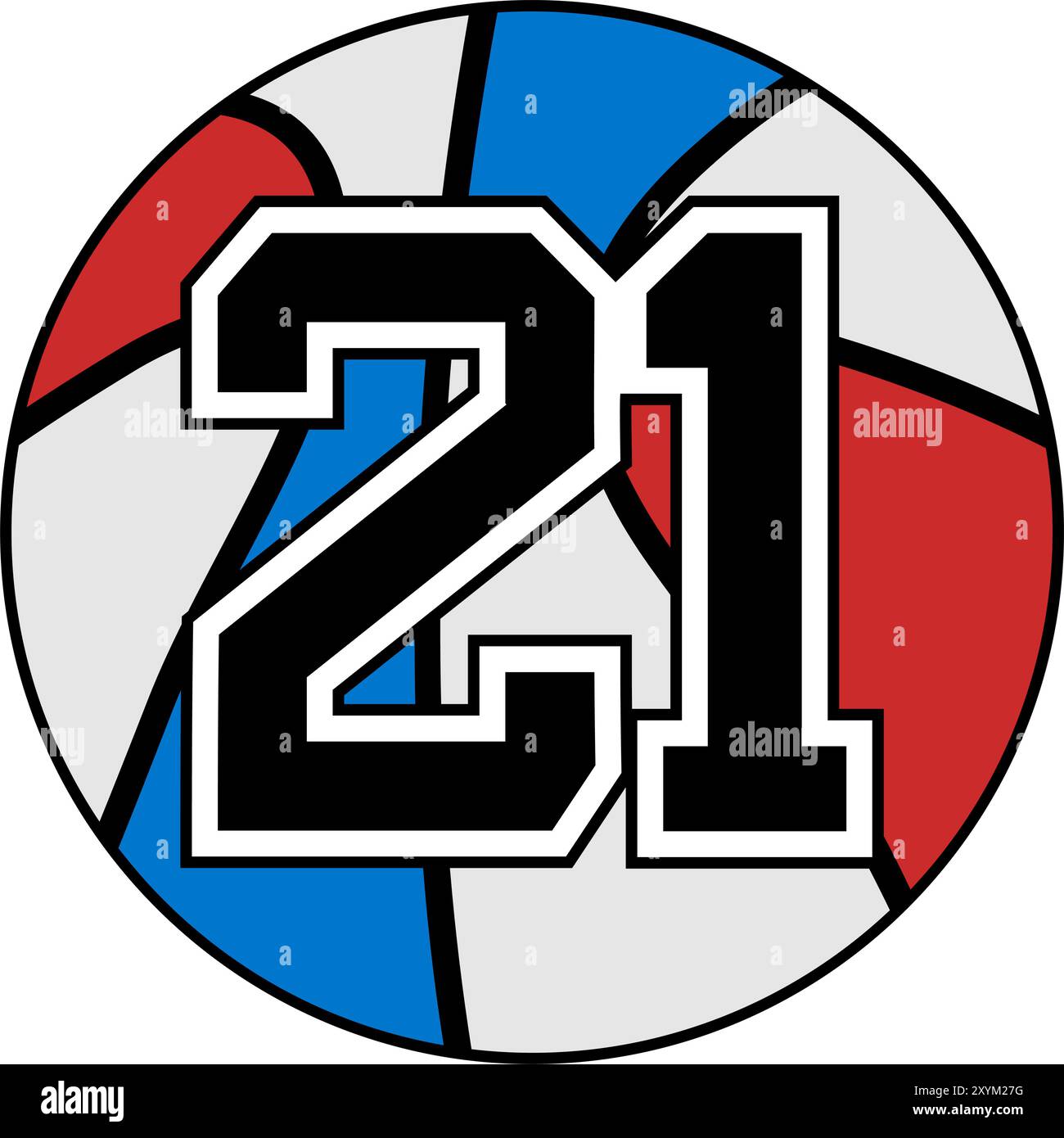 Number 21 Stock Vector Images - Alamy