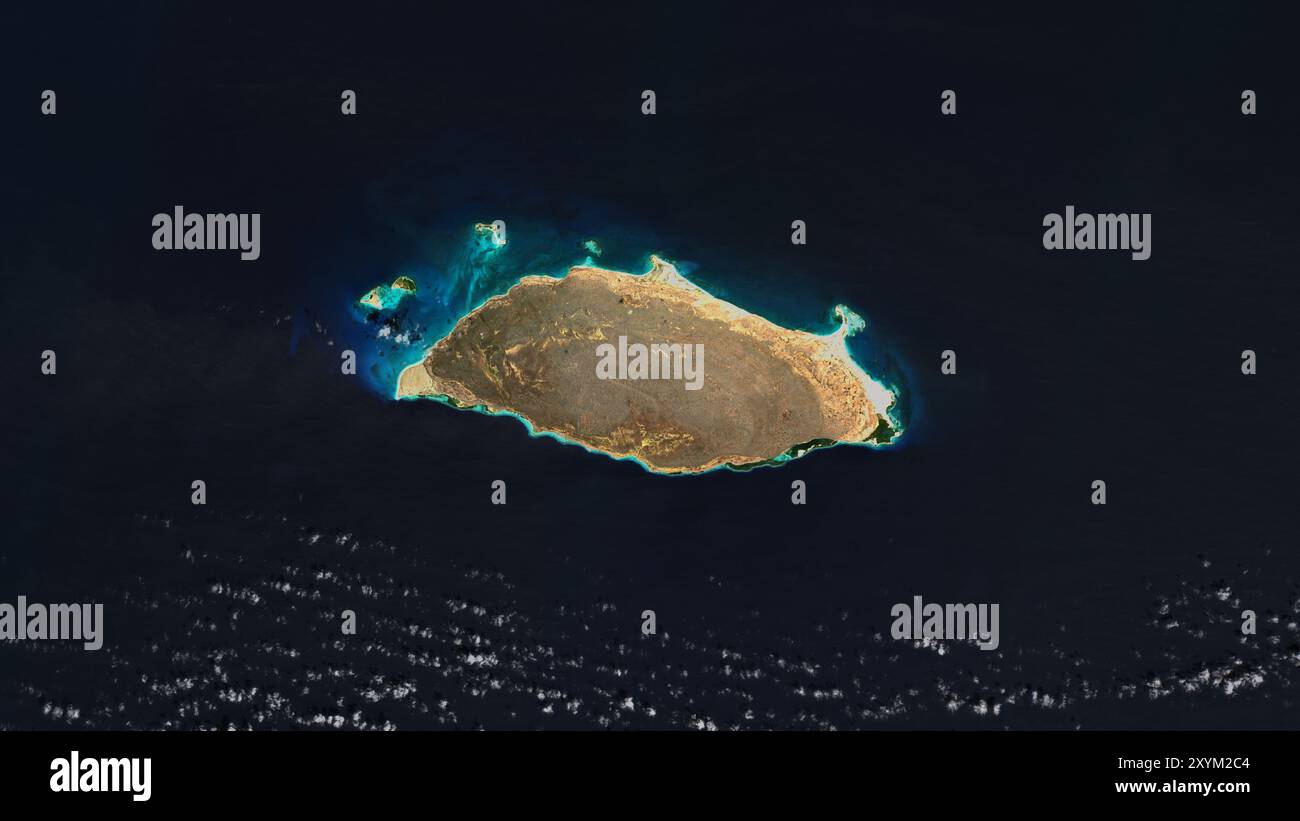 Tortuga island map hi-res stock photography and images - Alamy