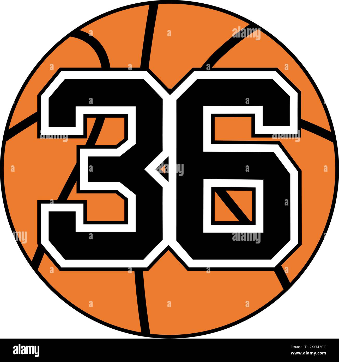 Number 36 Stock Vector Images - Alamy