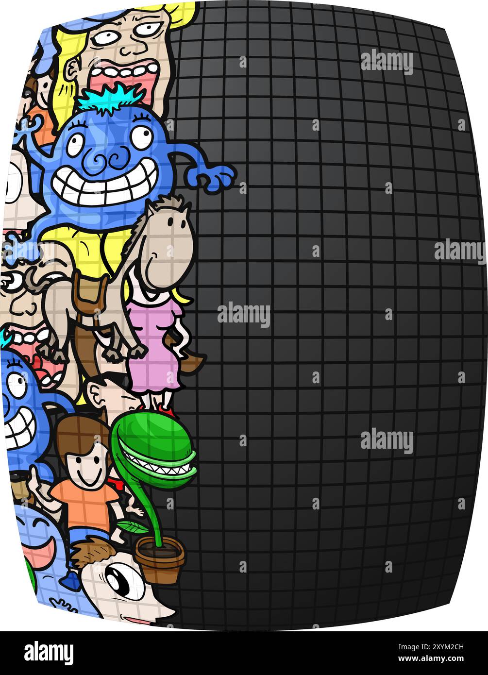 Frame mosaic Cut Out Stock Images & Pictures - Alamy