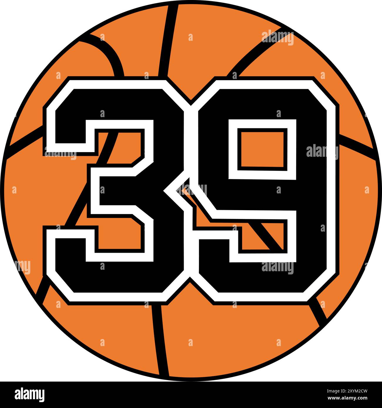 Number 39 thirty nine Cut Out Stock Images & Pictures - Alamy