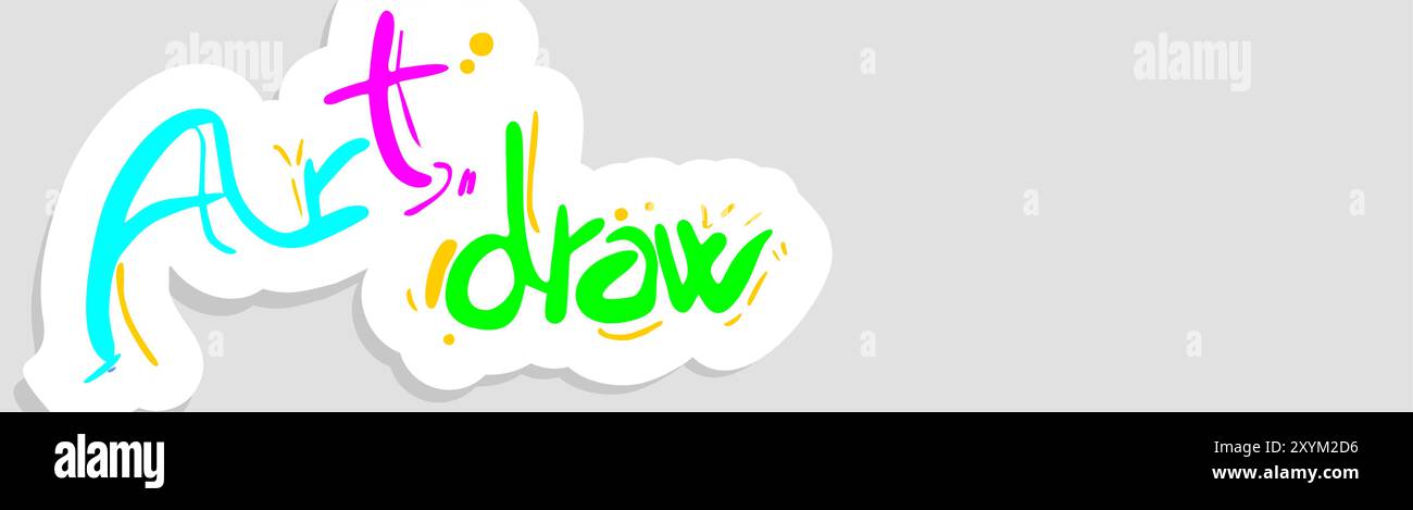 art draw concept Stock Vector Image & Art - Alamy