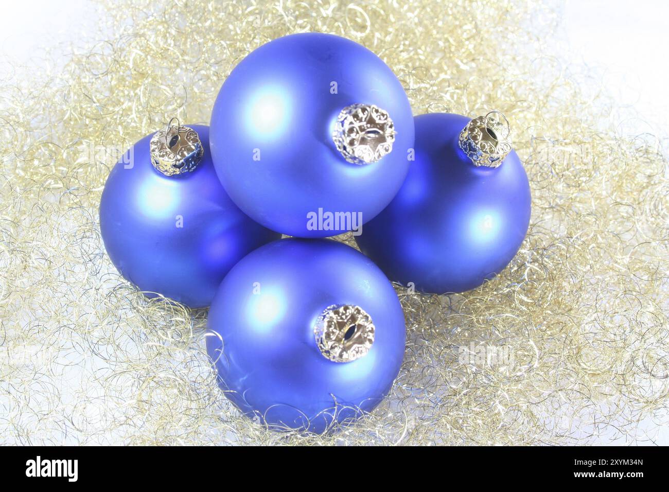 Christmas tree angel hair hi-res stock photography and images - Alamy