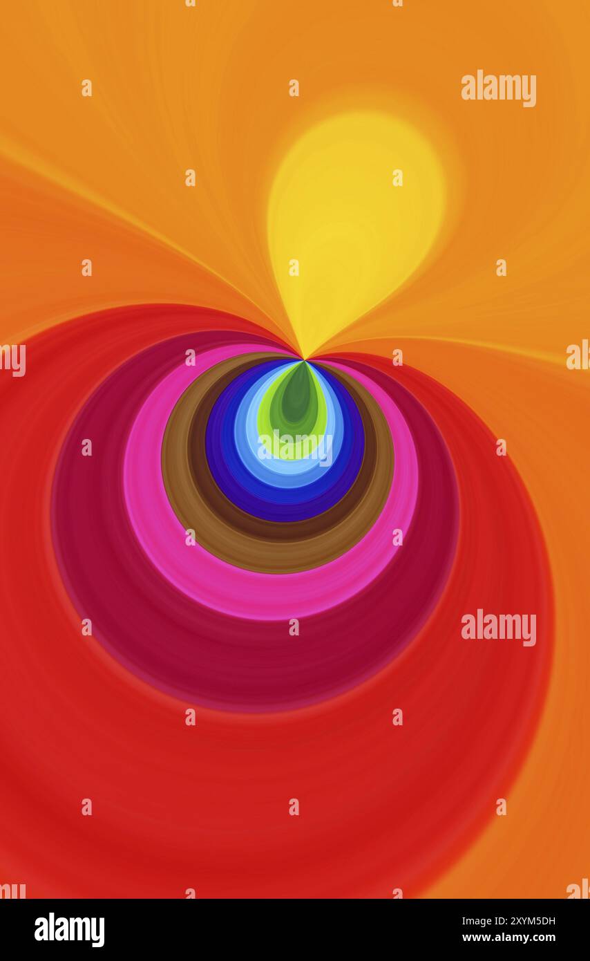 Bright swirl abstract background of color line Stock Photo - Alamy