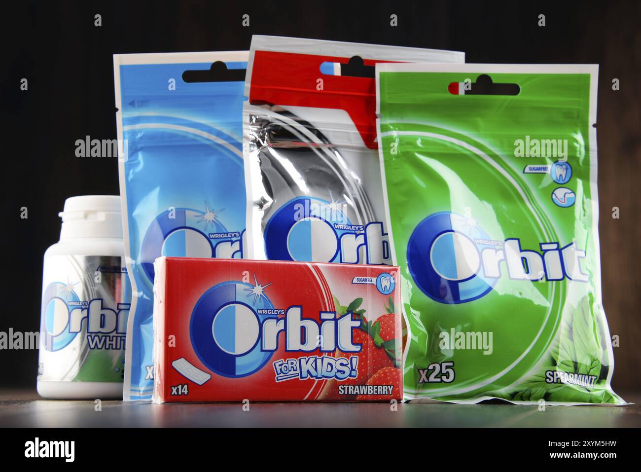 Flagship products of Wrigley Company, the largest manufacturer and ...