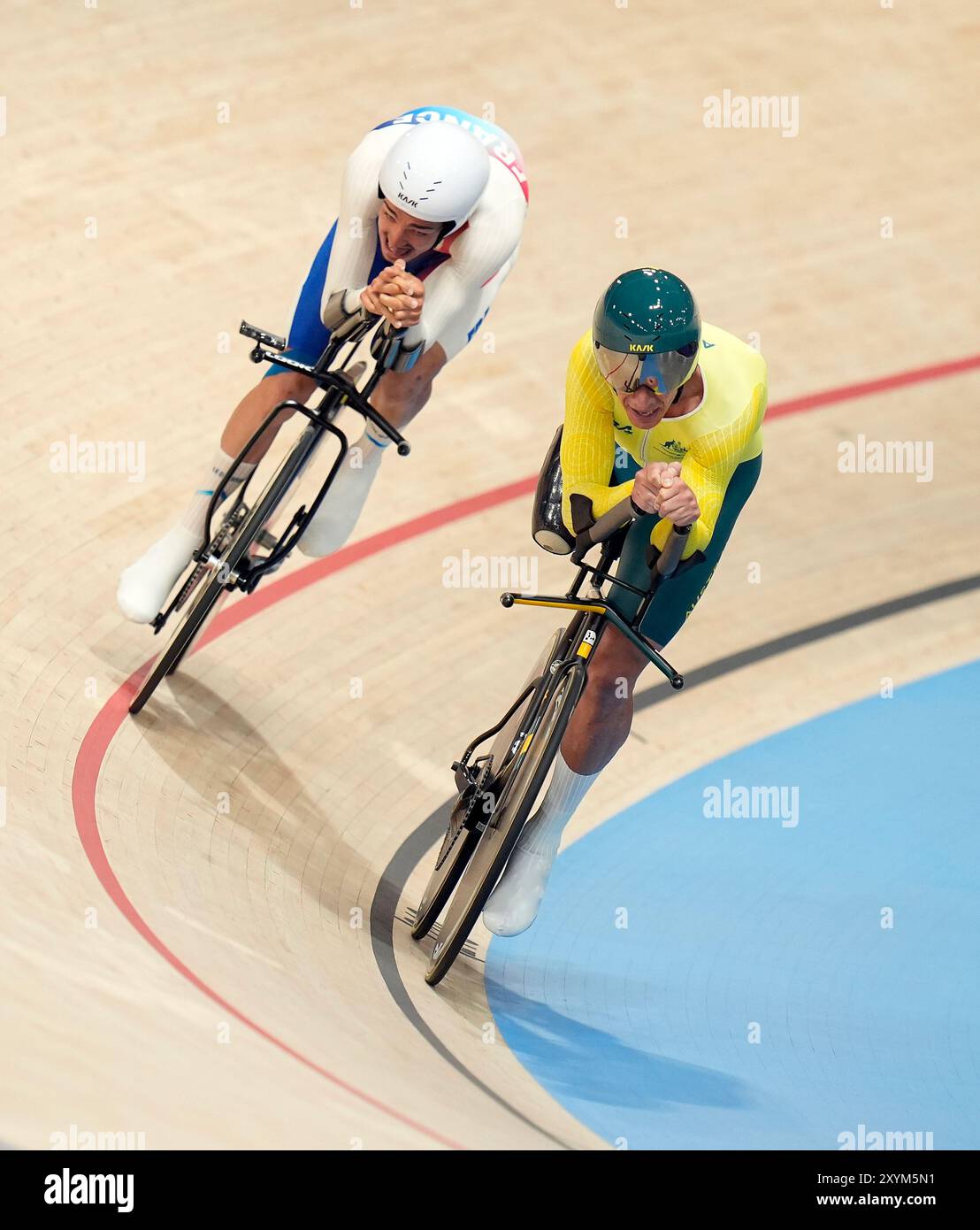 Australia's Darren Hicks competing in the Men's C2 3000m Individual ...