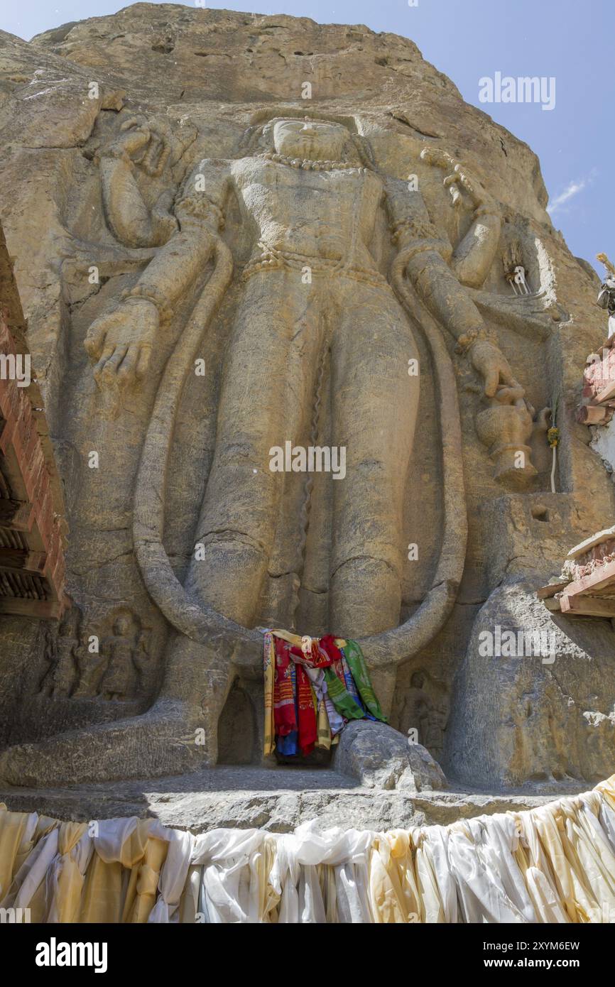 Chamba statue at mulbekh hi-res stock photography and images - Alamy