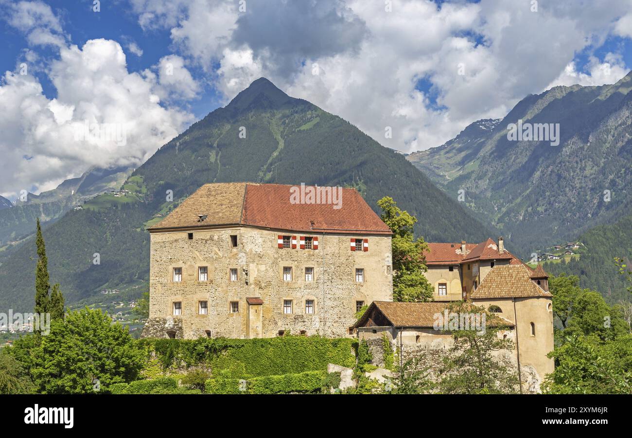 Schloss tirol meran hi-res stock photography and images - Alamy