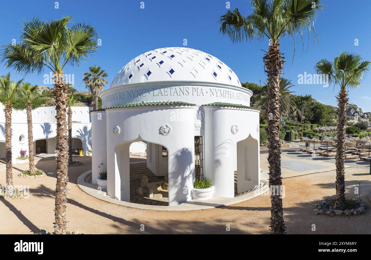 Baths of Kalithea, Rhodes, Greece, Europe Stock Photo - Alamy