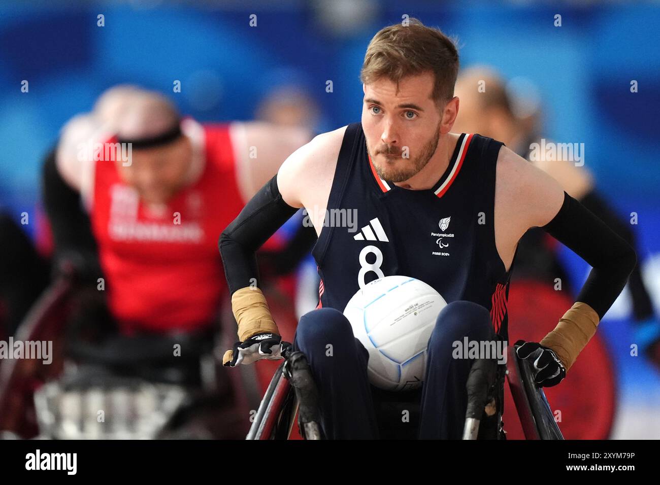 Great Britain's Nick Cummins during their Preliminary Round Group match ...
