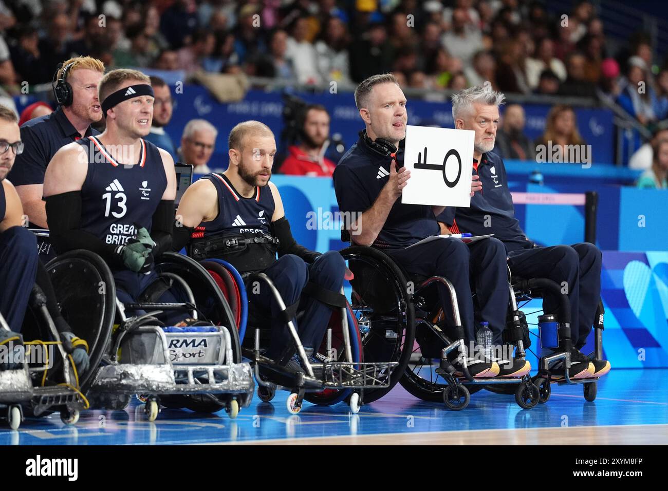 Paris paralympics coach britain hi-res stock photography and images - Alamy