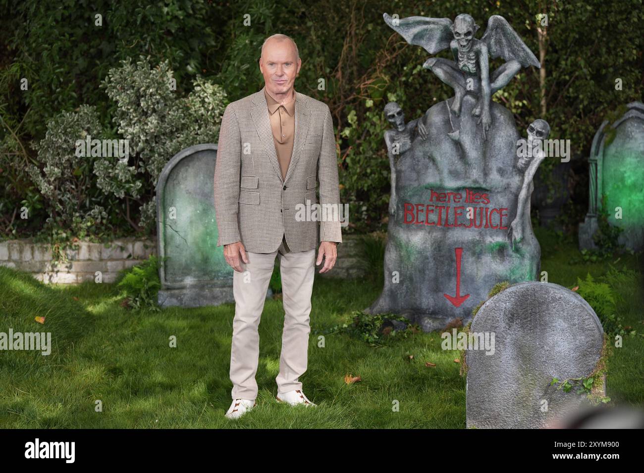Michael Keaton attending the Beetlejuice Beetlejuice photocall at One ...