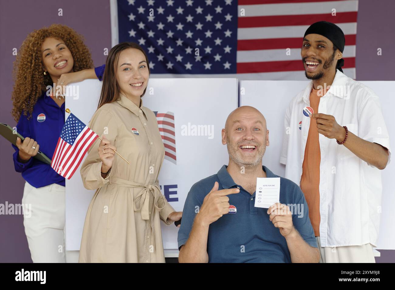 Multiethnic people democratic hi-res stock photography and images - Alamy