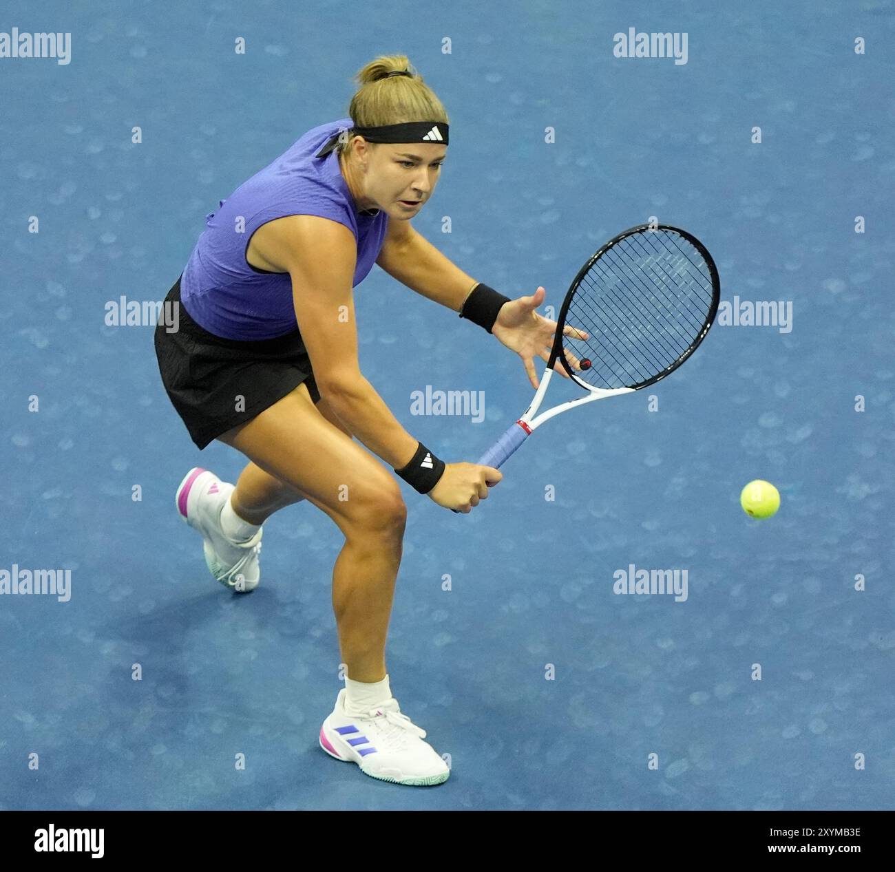 August 29, 2024: Karolina Muchova (CZE) defeated Naomi Osaka (JPN) 6-3 ...