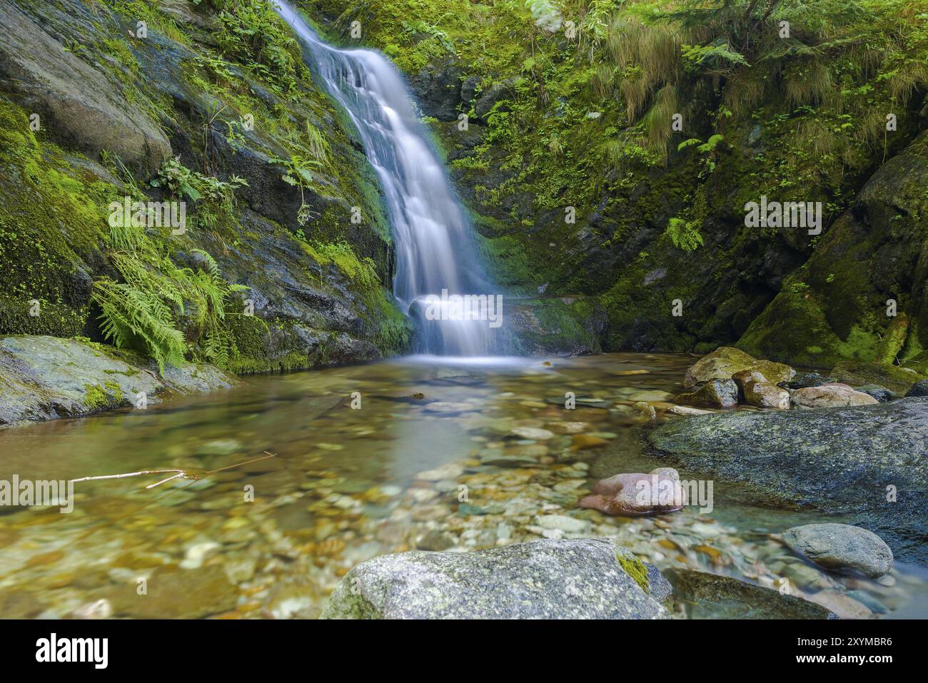 Waterfalls in the piedmont valleys hi-res stock photography and images ...