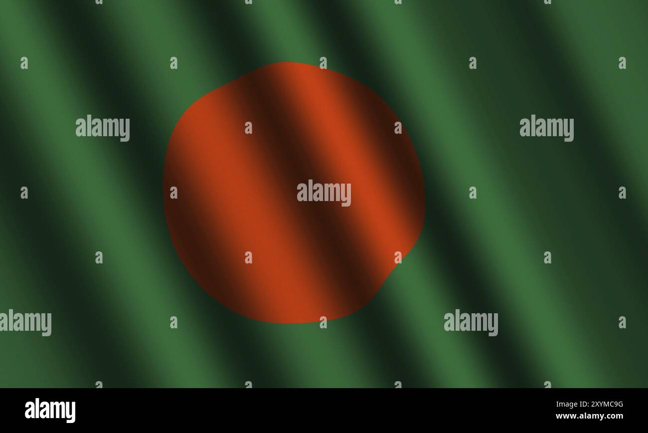 Bangladesh flag waving hi-res stock photography and images - Alamy