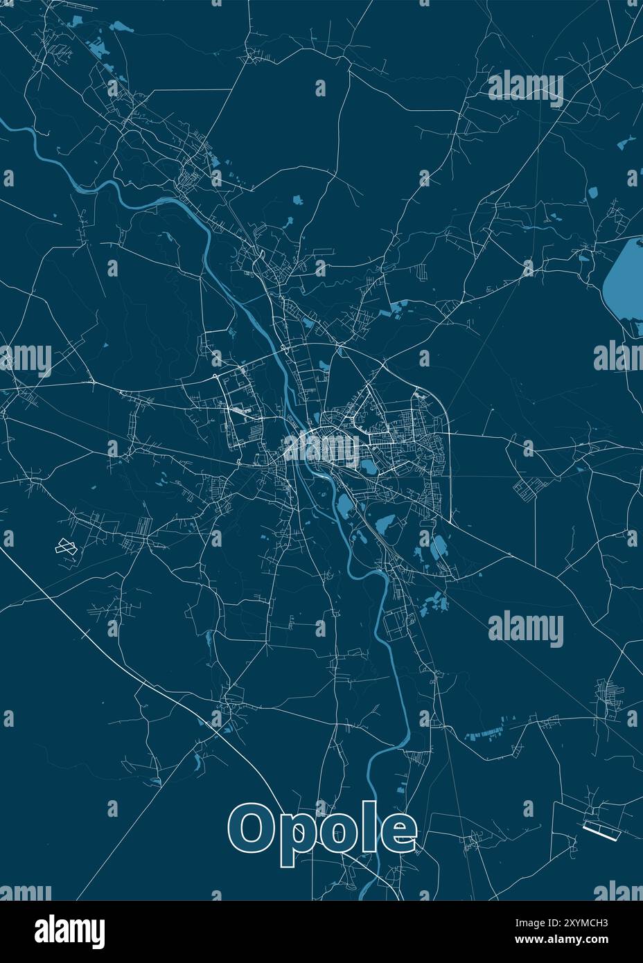 Opole map hi-res stock photography and images - Alamy