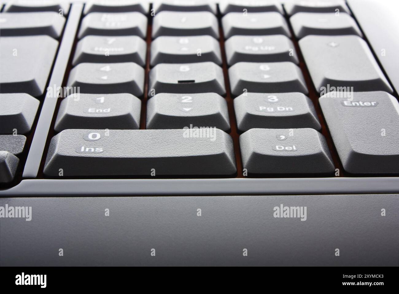 Stylish black computer keyboard background Stock Photo - Alamy