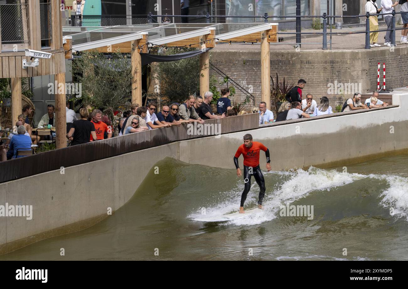 Surfing facility in the city centre of Rotterdam, Rif010, supposedly ...