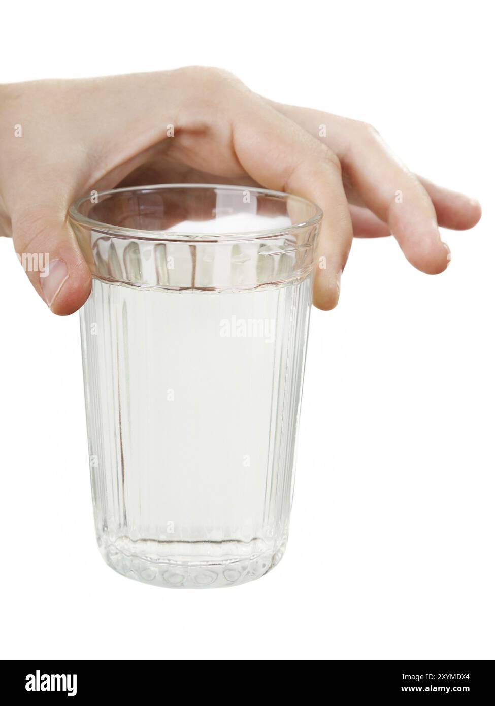 Human hands holding water Cut Out Stock Images & Pictures - Alamy