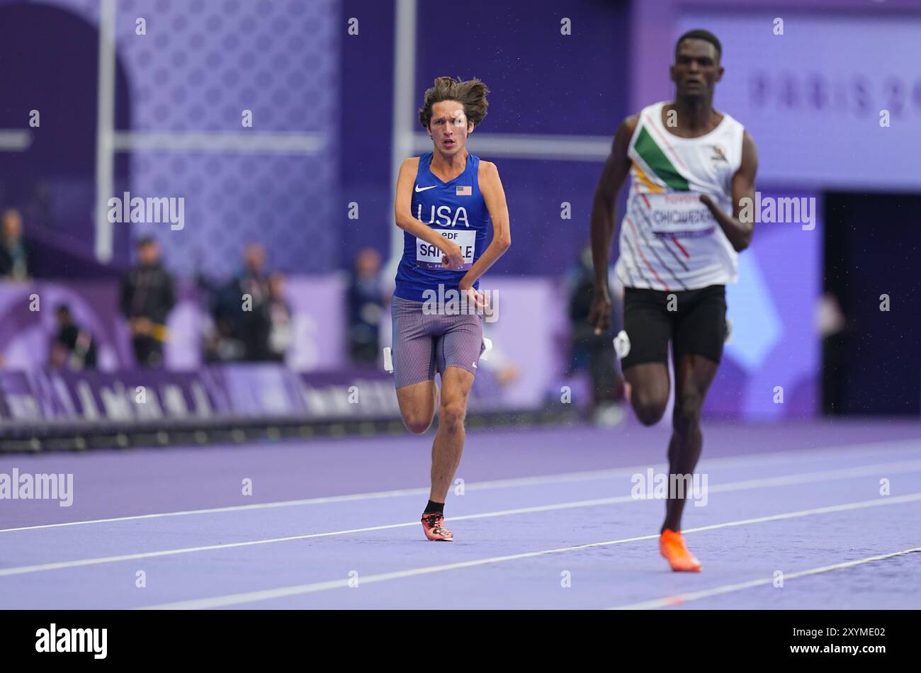 August 30 2024: Rayven Sample of United States of America in action in ...