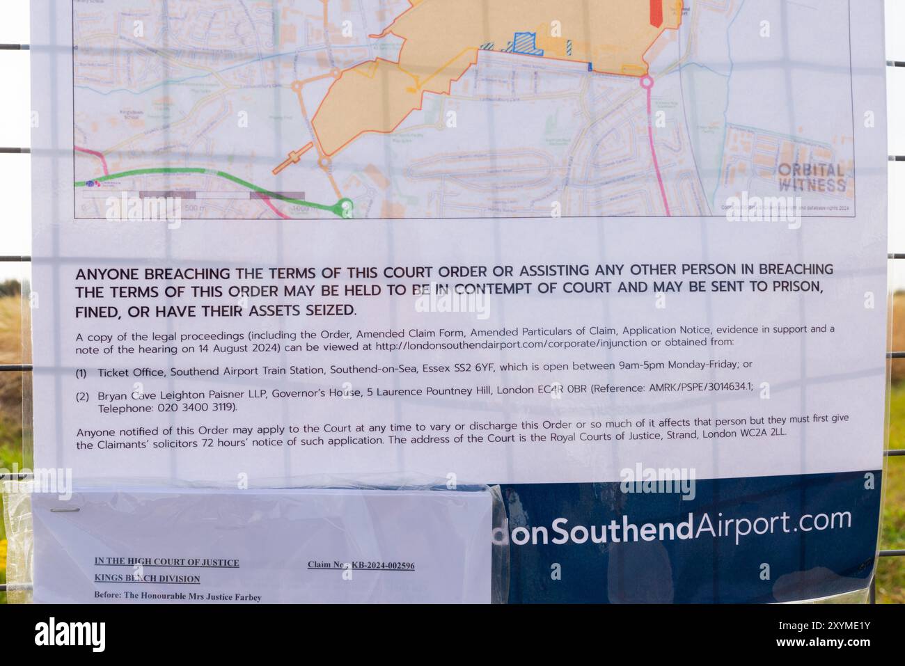 Map of southend on sea hi-res stock photography and images - Alamy