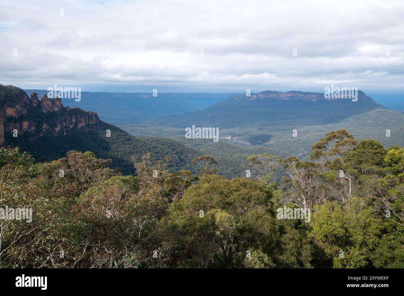 In the distance are the famous three finger-shaped peaks is known as ...