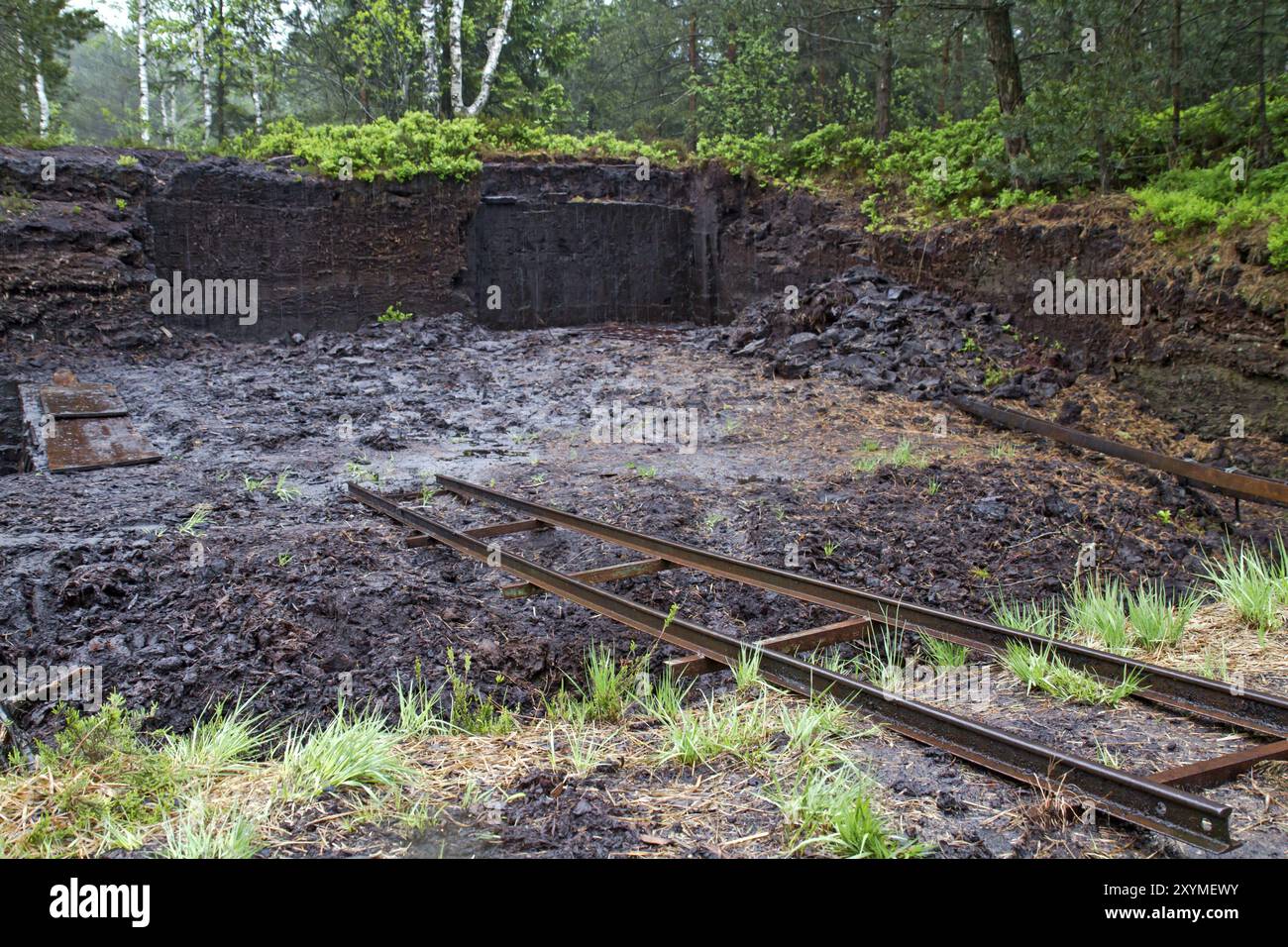 Peat ditches hi-res stock photography and images - Alamy