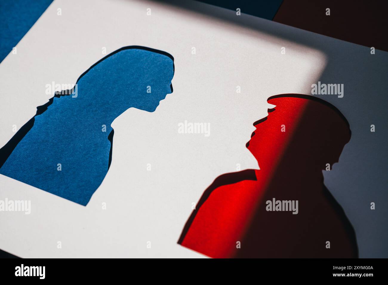 NEW YORK, USA, 30 AUGUST, 2024: Visual Metaphor for the 2024 U.S ...