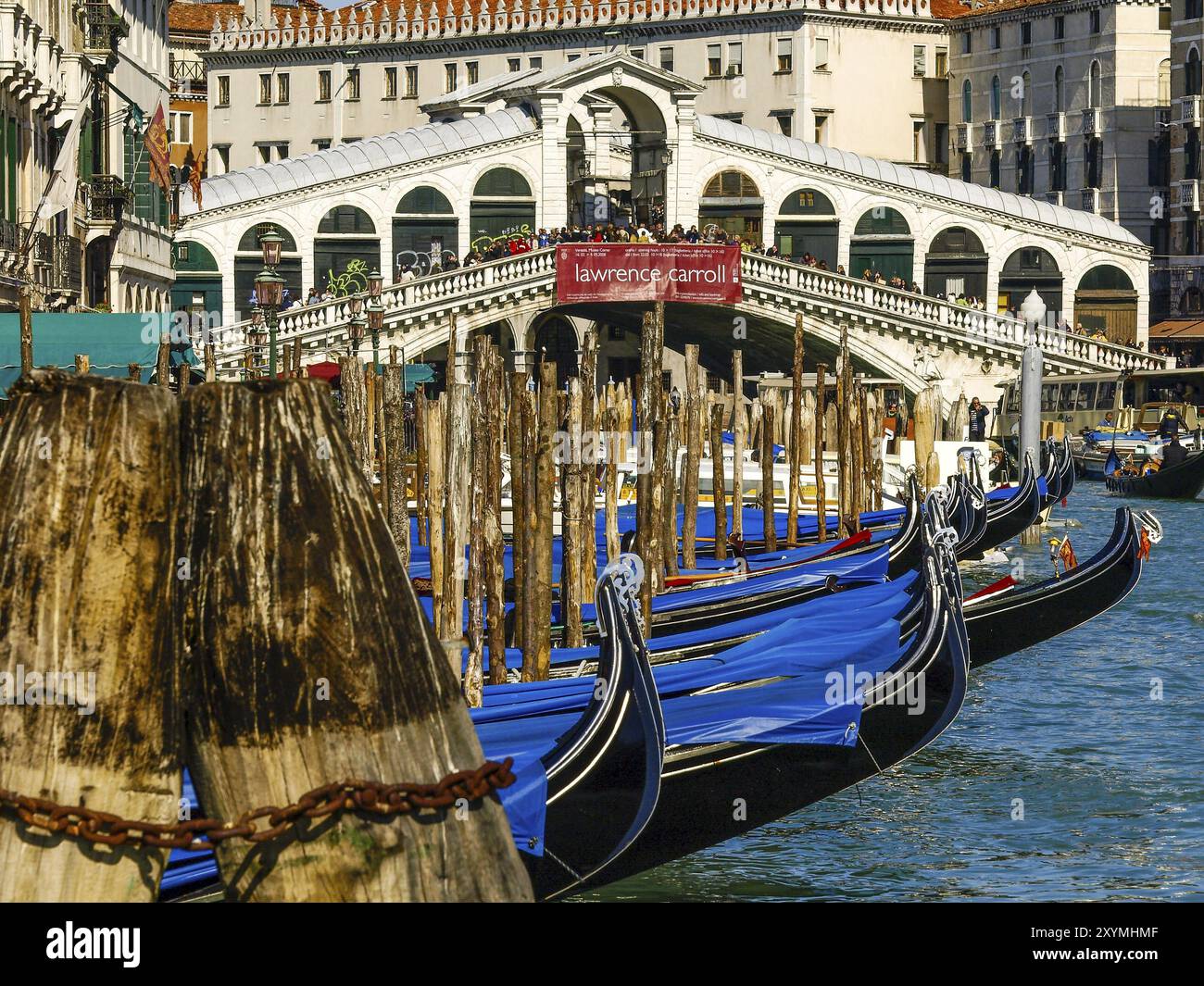 Puente del Rialto (s.XVI), gran canal. Venecia.Veneto. Italia Stock ...