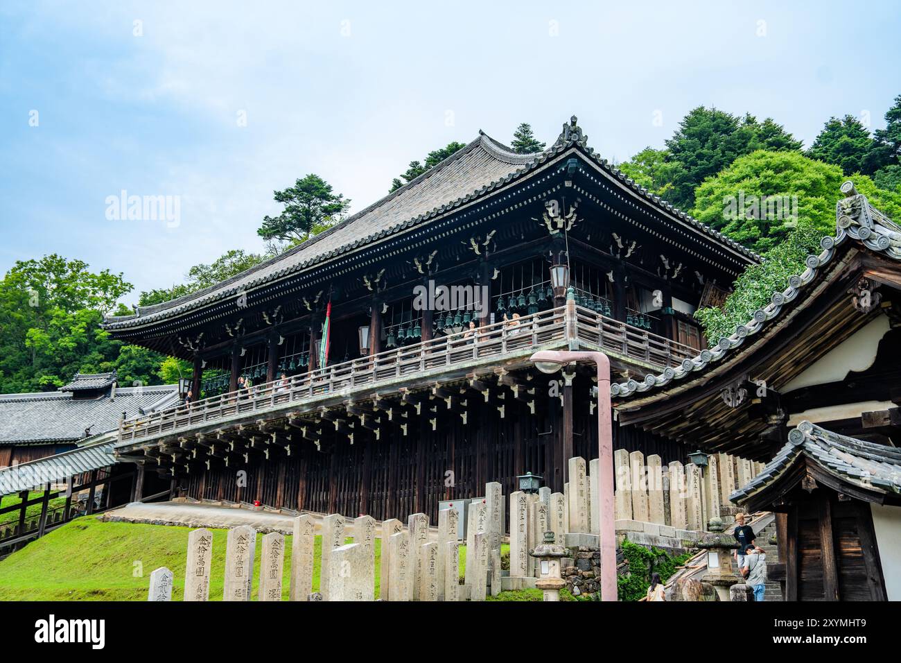 Todaiji Nigatsudo February Hall temple in Nara, Japan Stock Photo - Alamy