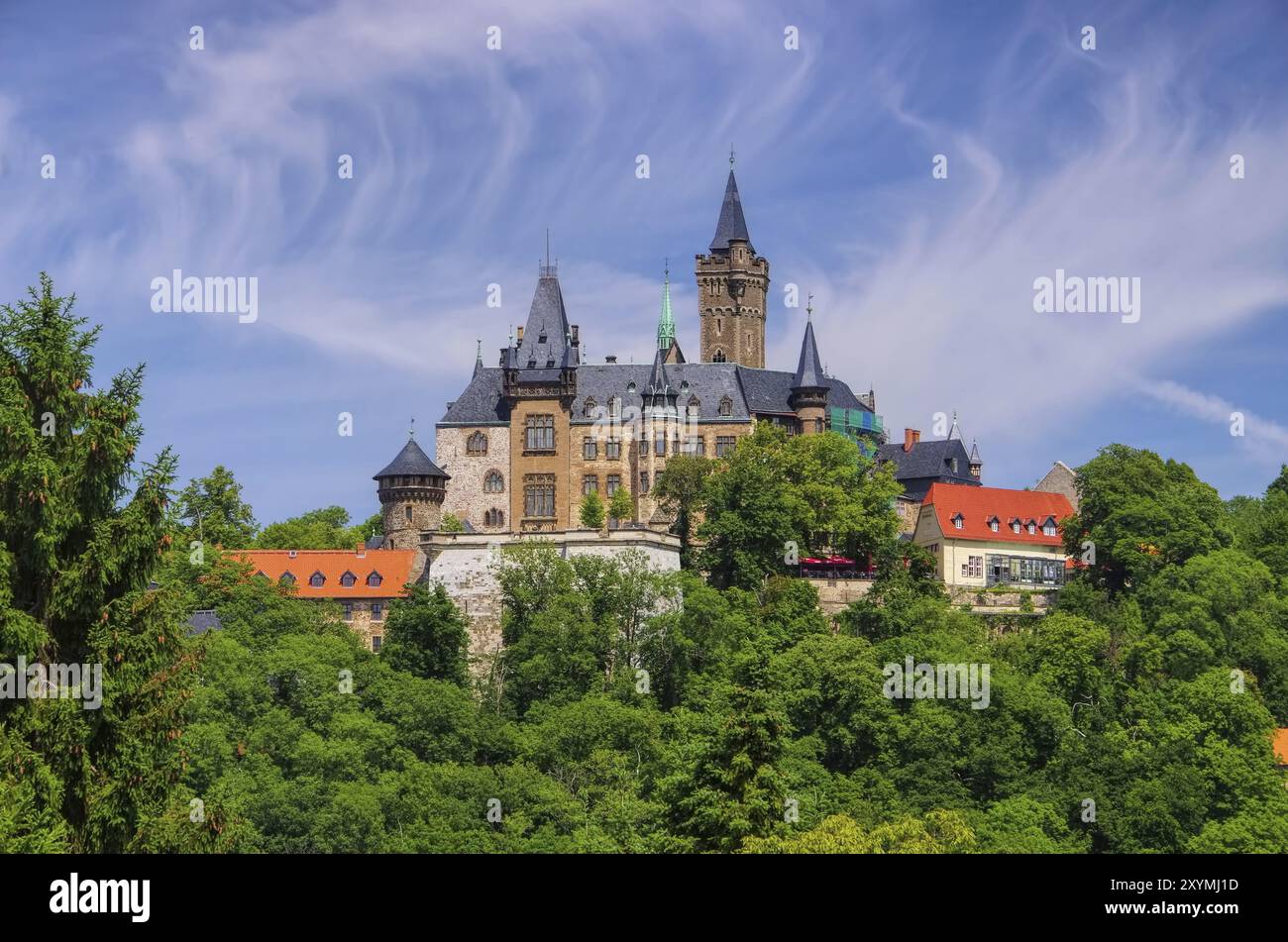 Schloss wernigerode historic castle hi-res stock photography and images - Alamy