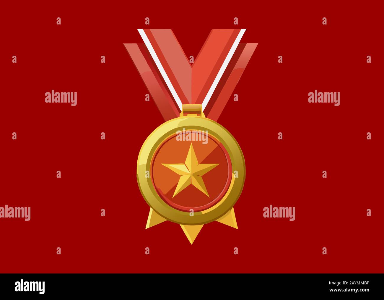 Bronze star medal ceremony Stock Vector Images - Alamy