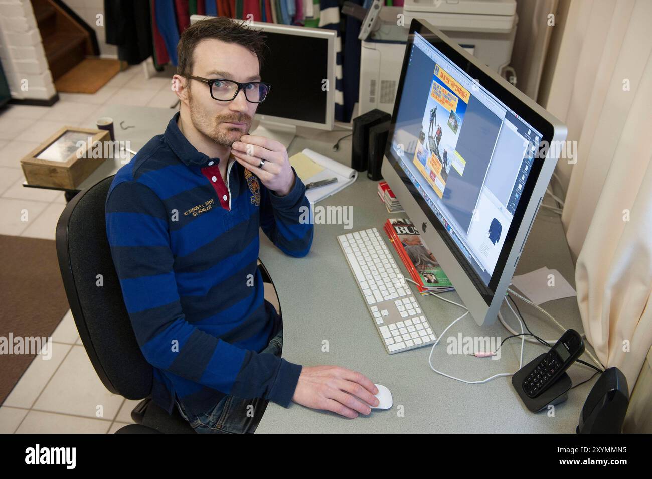 Male, Graphic Designer Work Male, Caucasian Graphic Designer Work ...