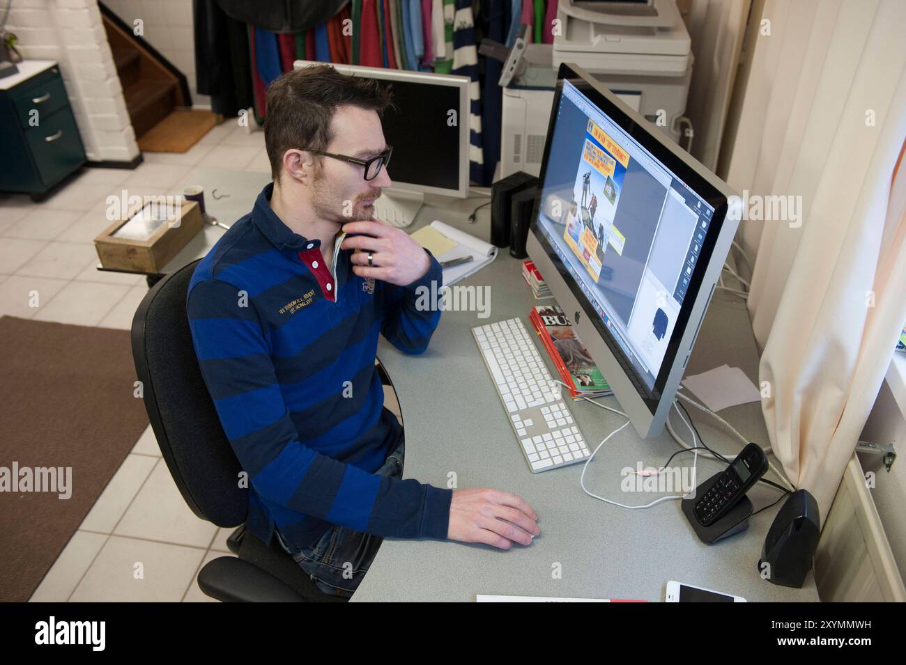 Male, Graphic Designer Work Male, Caucasian Graphic Designer Work ...