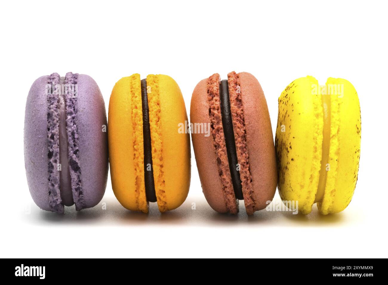 Macarons row macaron row hi-res stock photography and images - Alamy