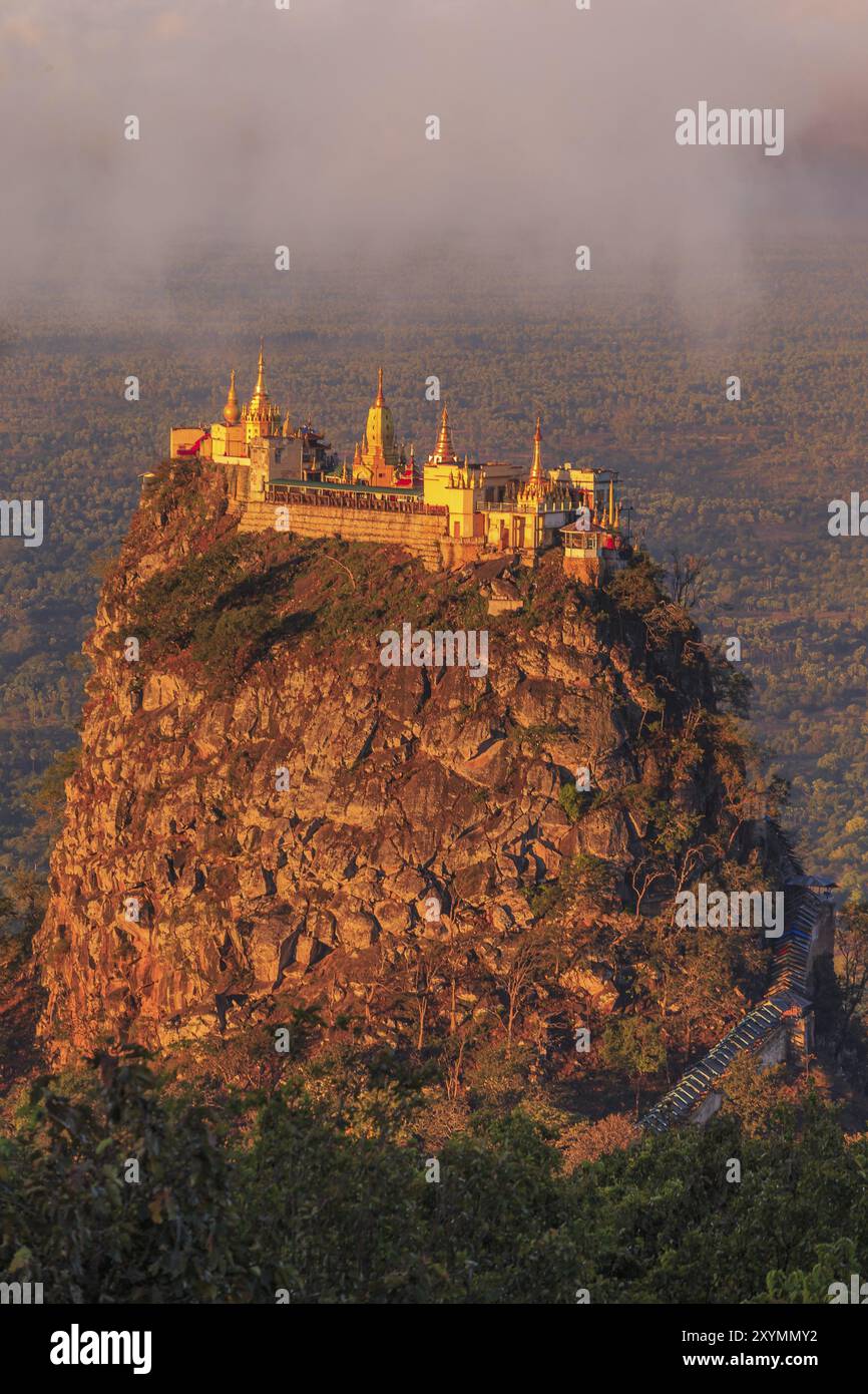 Mt popa monastery hi-res stock photography and images - Alamy