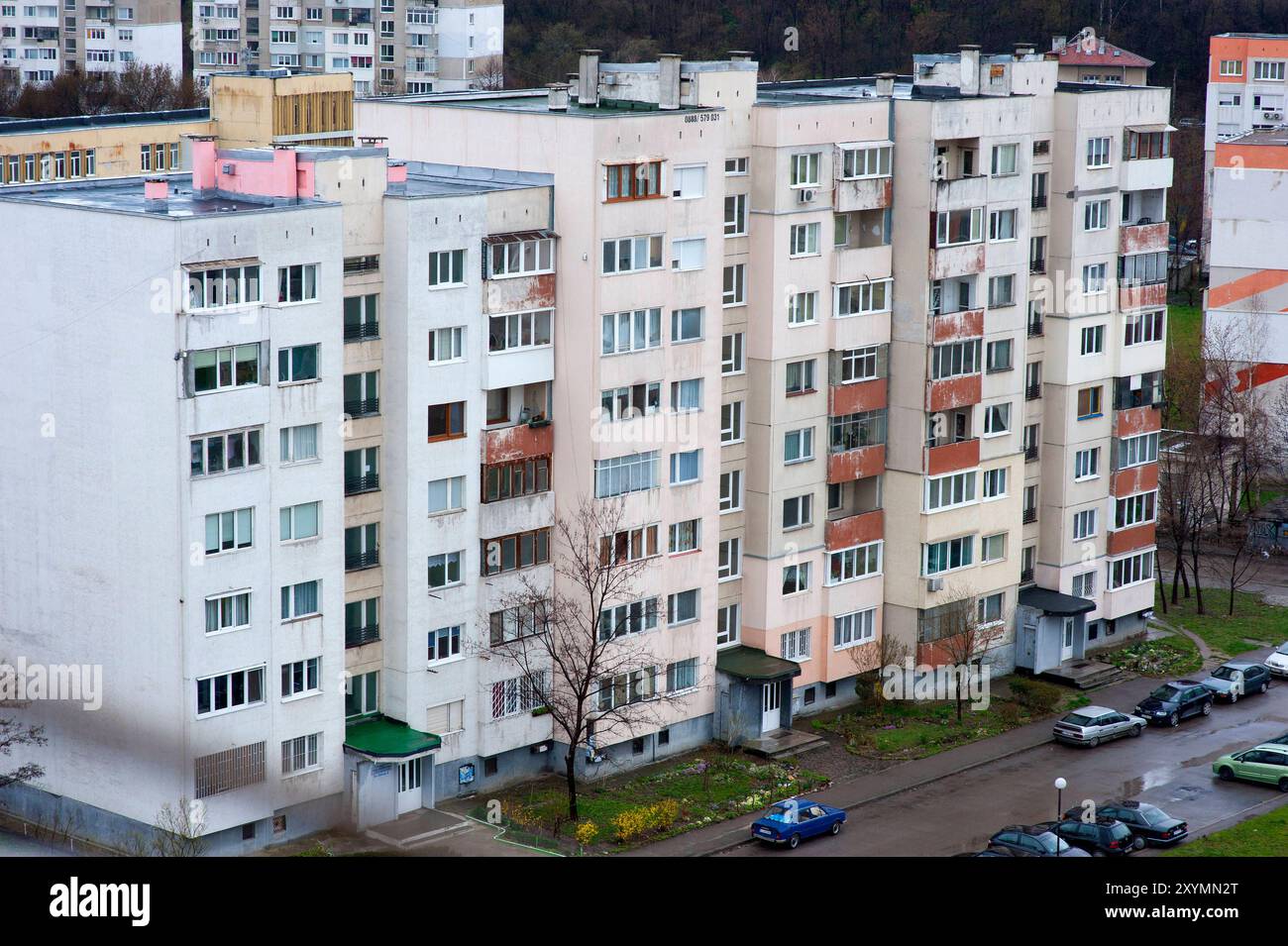 Slatina Suburb Buildings. Slatina Neighbourhood & Suburb in Eastern ...