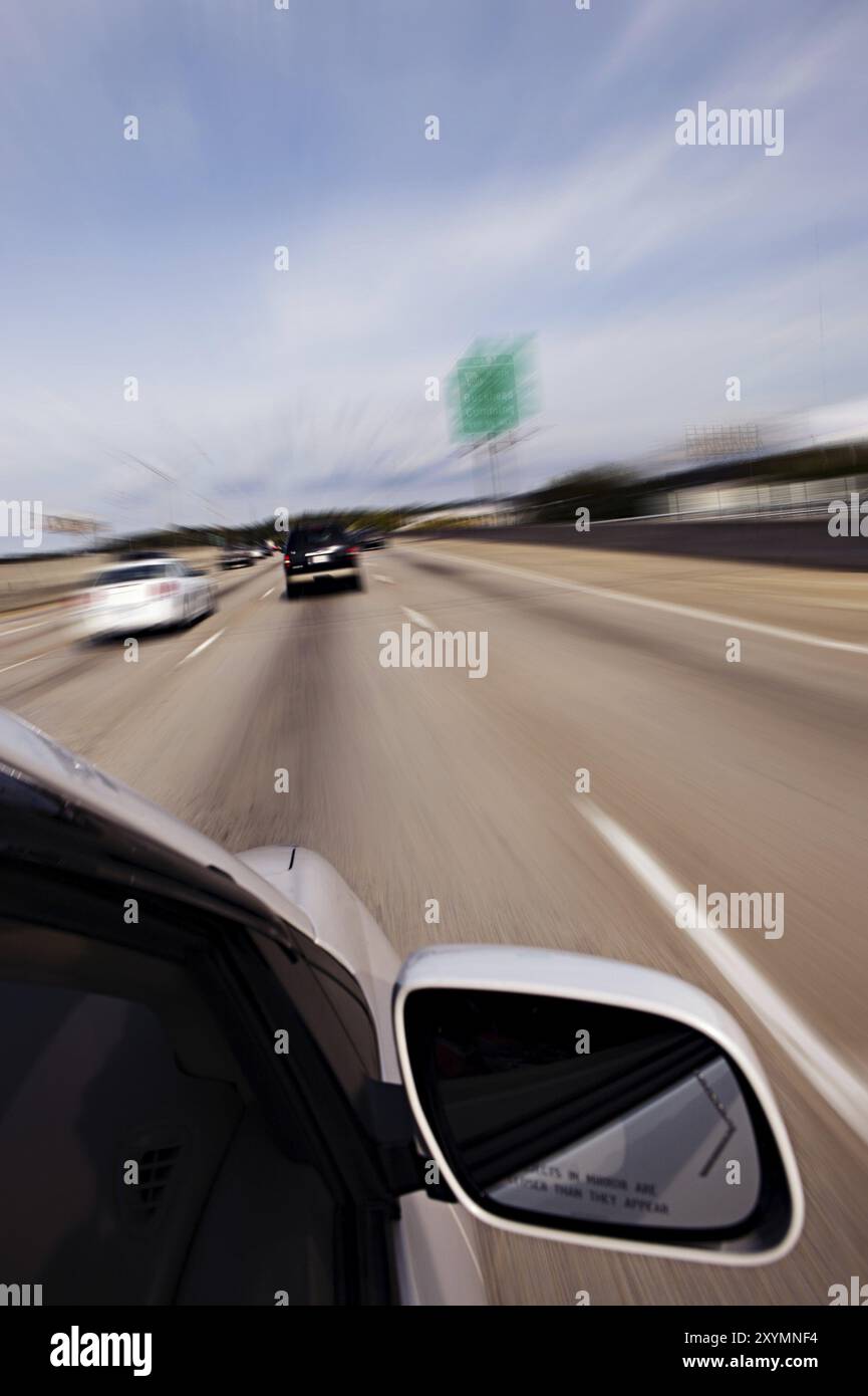 Car fast drive Stock Photo - Alamy