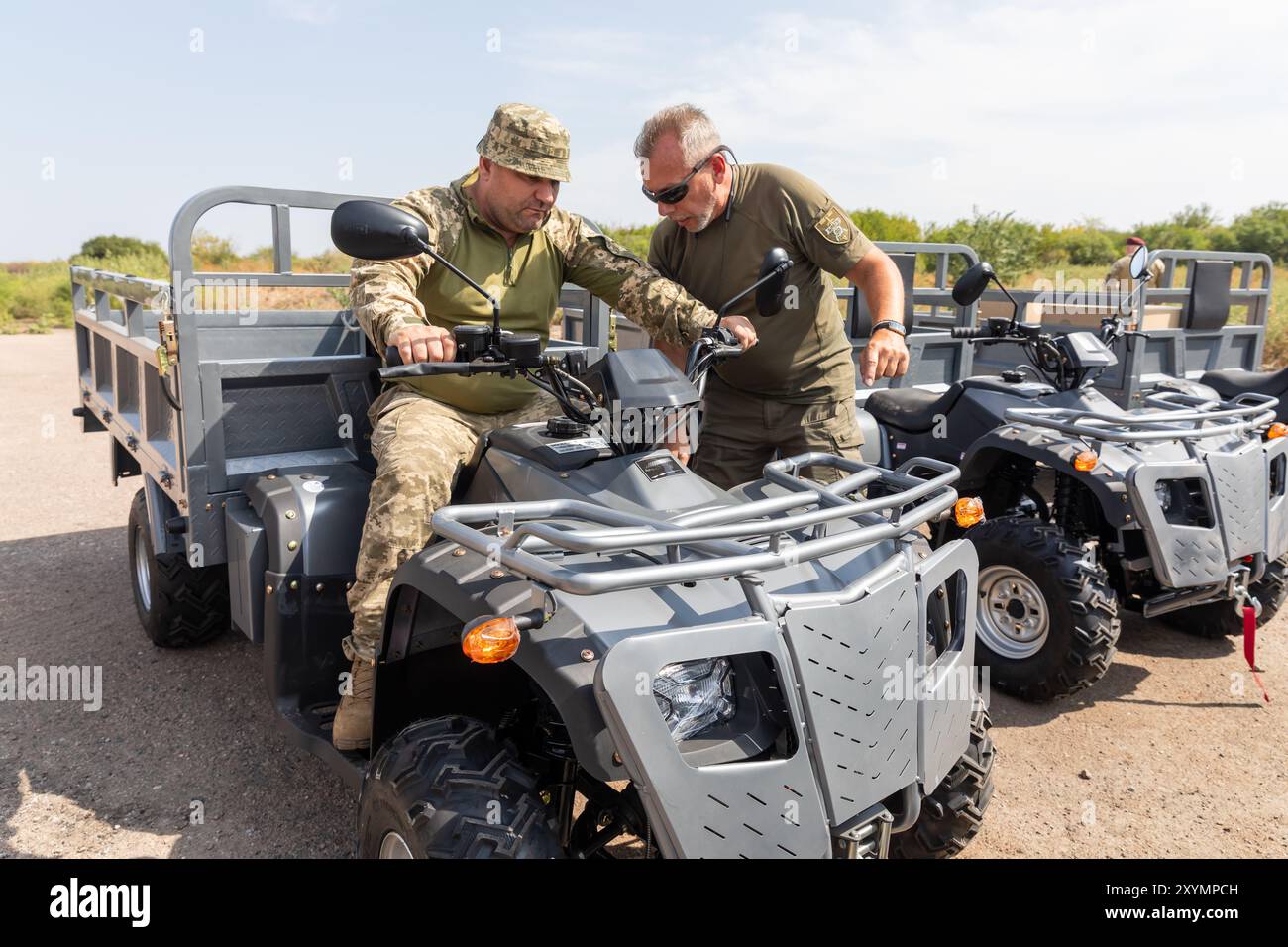 Quad trucks hi-res stock photography and images - Alamy
