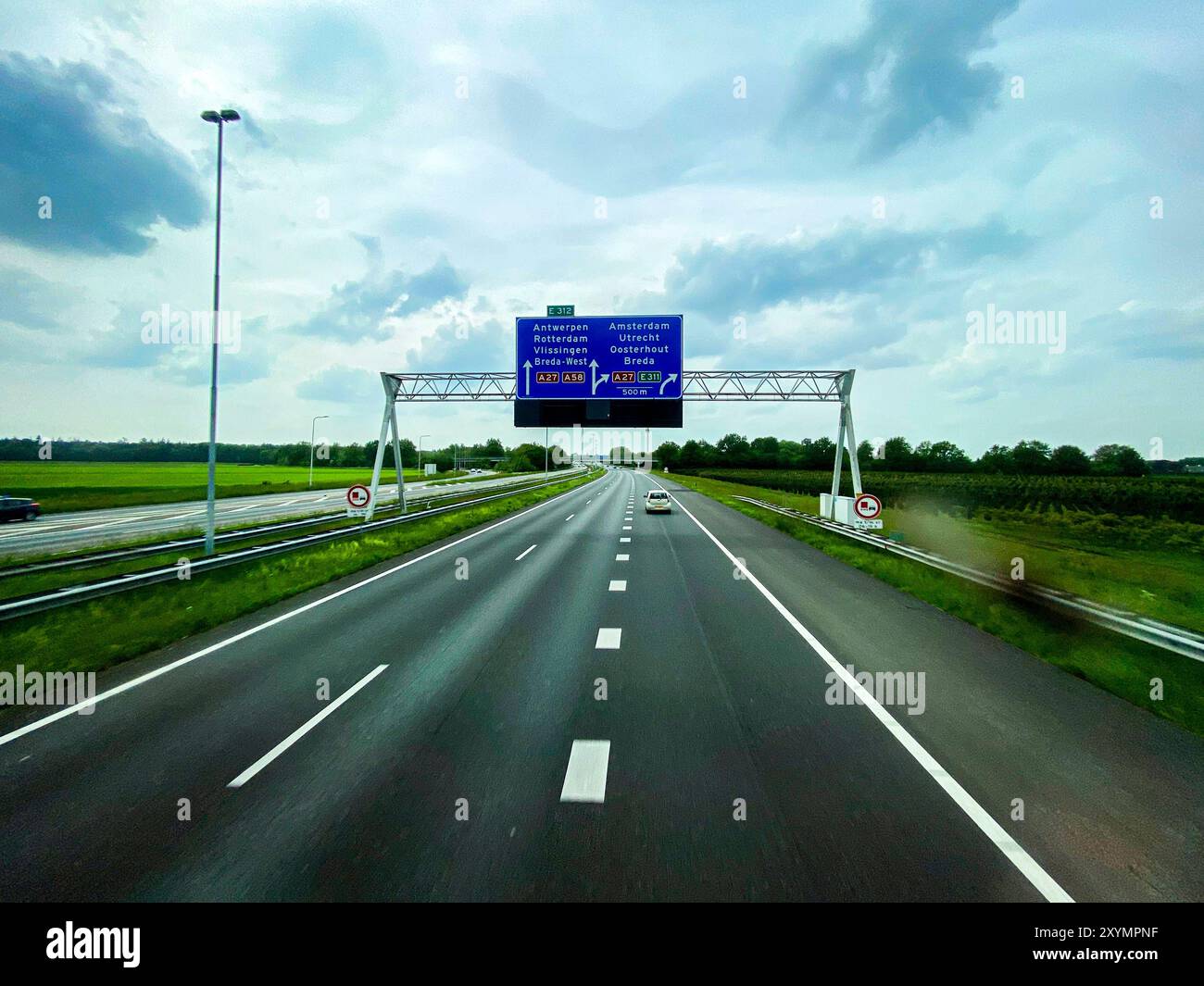 On the Road Public Transport by Bus over Motor- & Highway instead of by ...