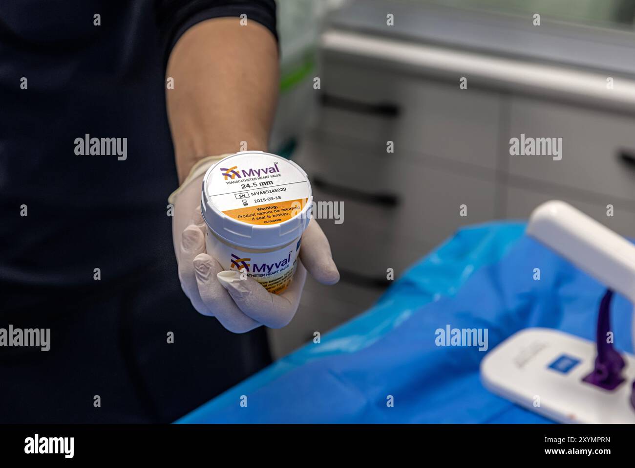 Istanbul, Turkey February 29, 2024; Myval, A Novel Transcatheter Heart ...