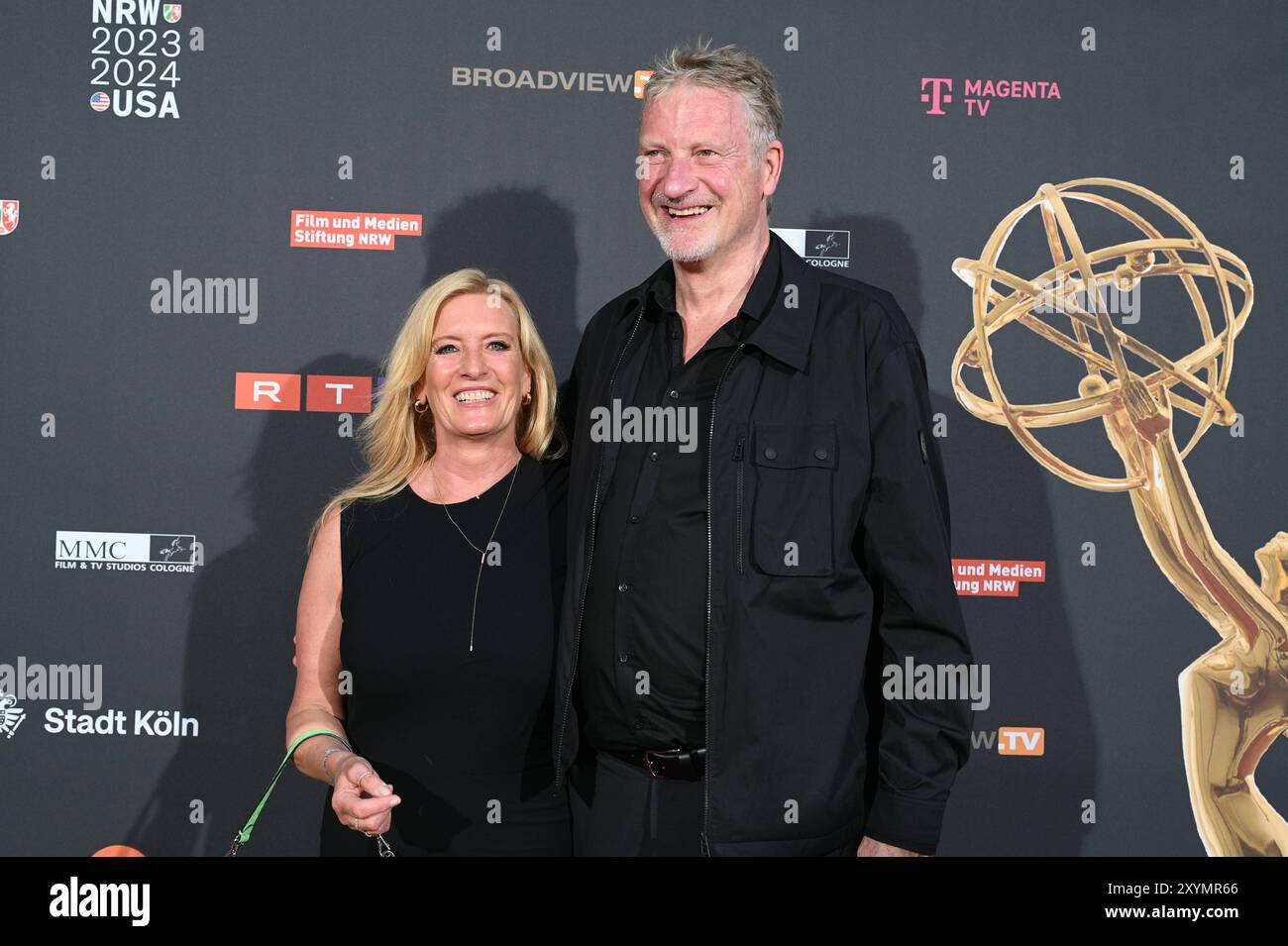 Produzent Michael Souvignier und Moderatorin Claudia Kleinert kommt zur ...