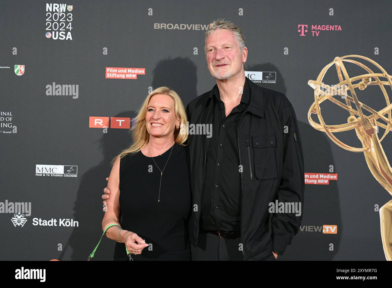 Produzent Michael Souvignier und Moderatorin Claudia Kleinert kommt zur ...
